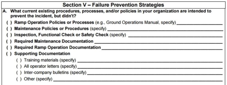 Ramp Error Decision Aid (REDA) | Ramp Accident Investigation ...