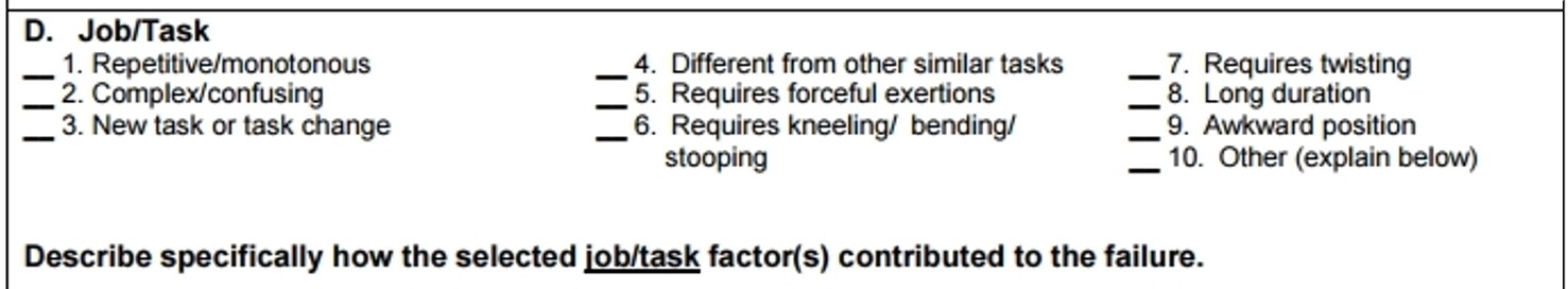 Ramp Error Decision Aid (REDA) | Ramp Accident Investigation ...